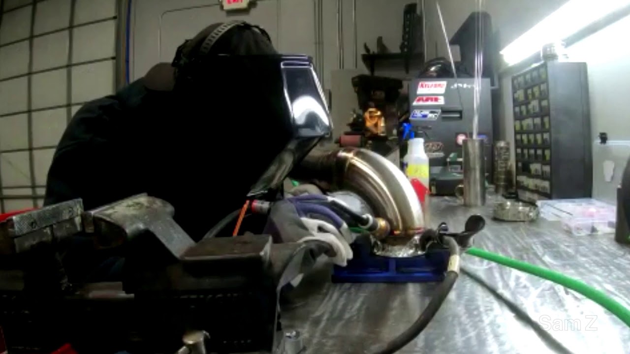 Sam Z welding - YouTube
