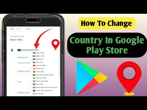 How To Change Country In Play Store | Change Google Play Store Country ...