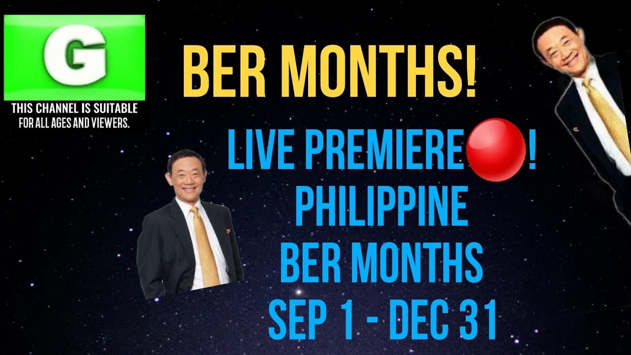 [LIVE🔴] Ber Months in the Philippines LIVE Countdown! | Ber Months ...