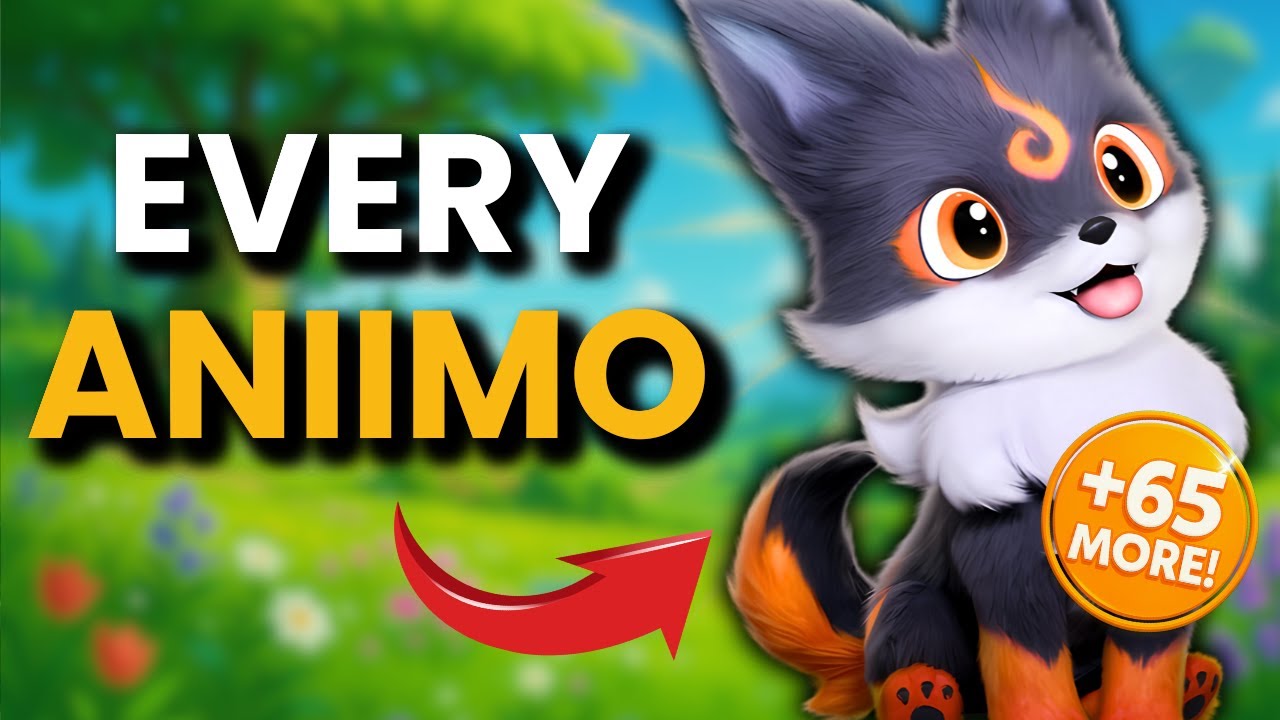 All 66 Aniimos: EVOLUTIONS, ABILITIES & FORMS (Complete Guide) - YouTube