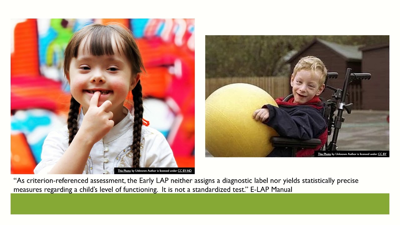 Early Learning Accomplishment Profile (E-LAP) - YouTube