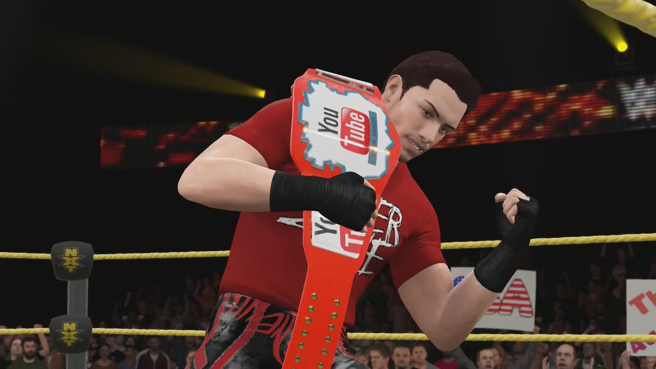 WWE 2K16: Chris Danger also known as Denk Ops holding his YouTube ...