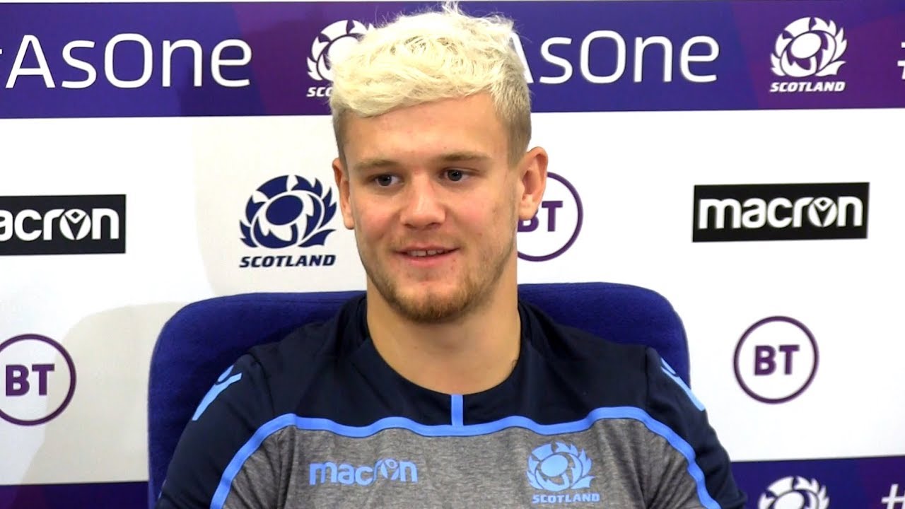 Georgia v Scotland - Darcy Graham Pre-Match Press Conference - YouTube