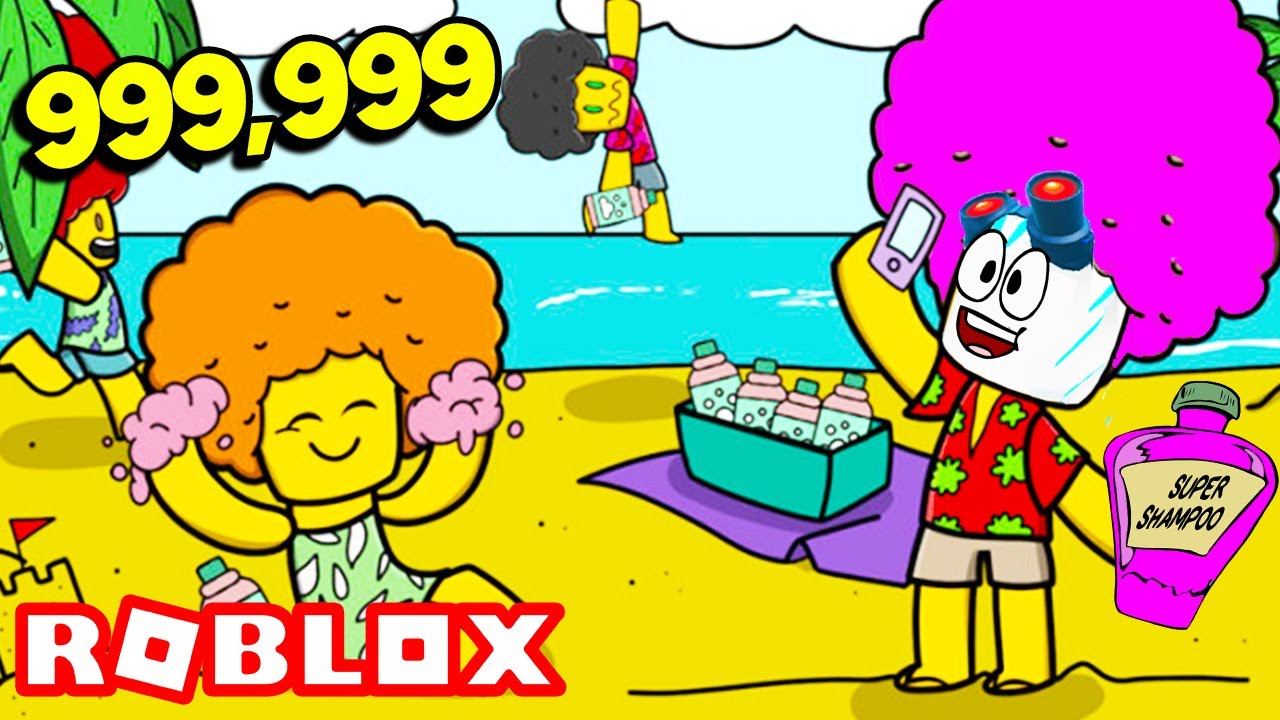 999,999 ЛИТРОВ ШАМПУНЯ НАЛИЛ НА ГОЛОВУ И Я ЛЕТАЮ ДО НЕБЕС! ROBLOX ...
