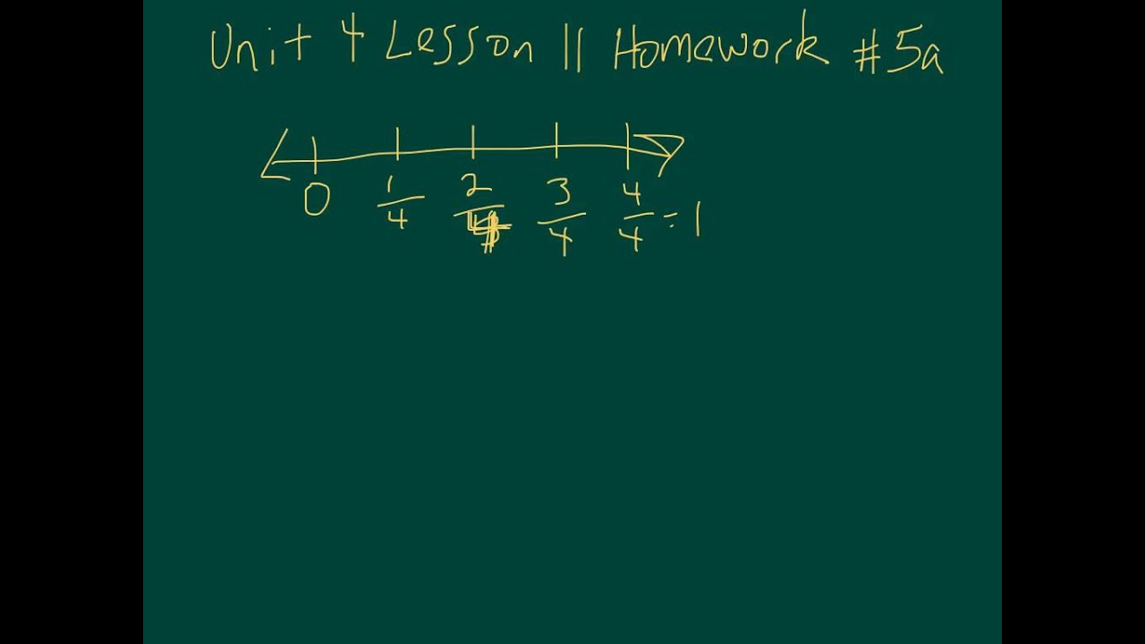 Unit 4 lesson 11 math - YouTube