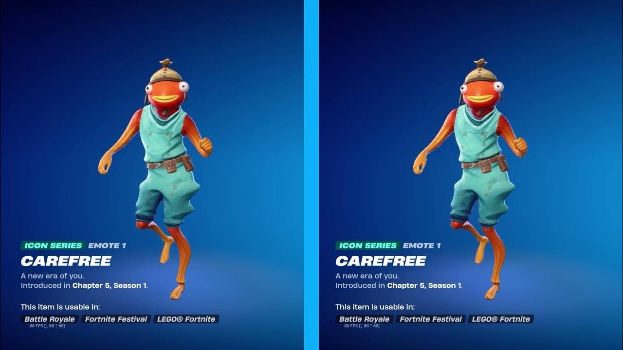 Fortnite Carefree Emote 1 Hour Youtube