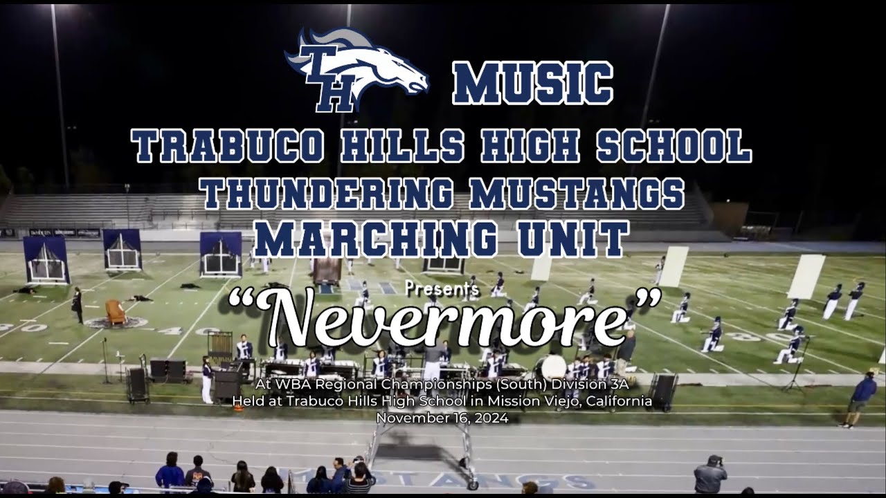 THHS Thundering Mustangs Marching Unit "Nevermore" -Tournament In the ...