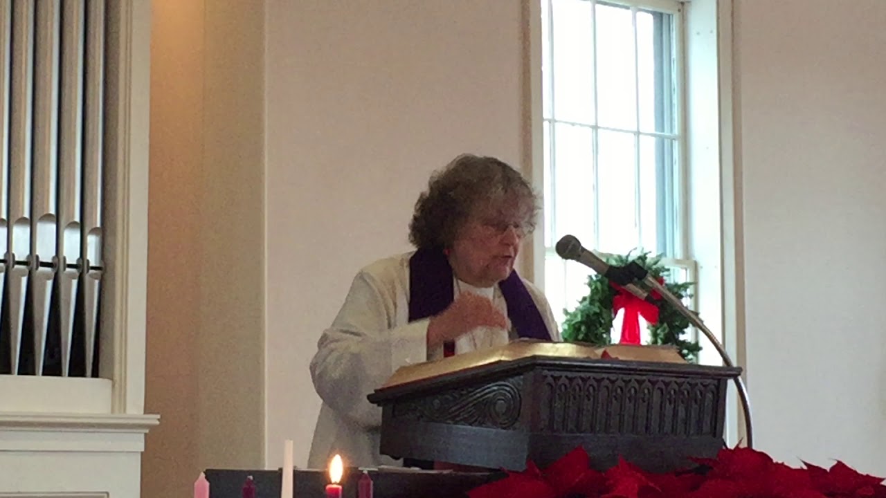 Rev. Cindy Batten Sermon December 3, 2017 "Ready for the Incarnation ...