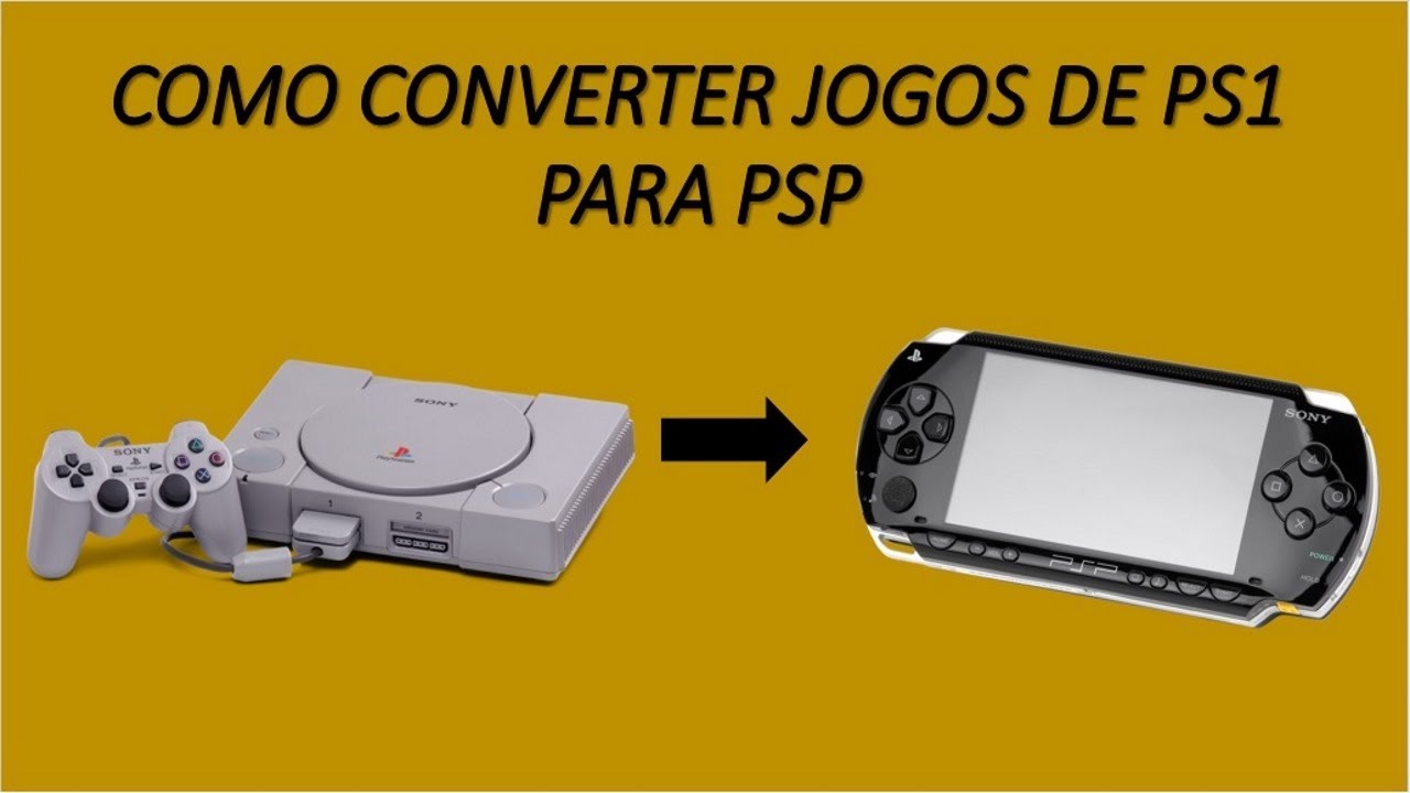 Como converter jogos de PSX para PSP - YouTube