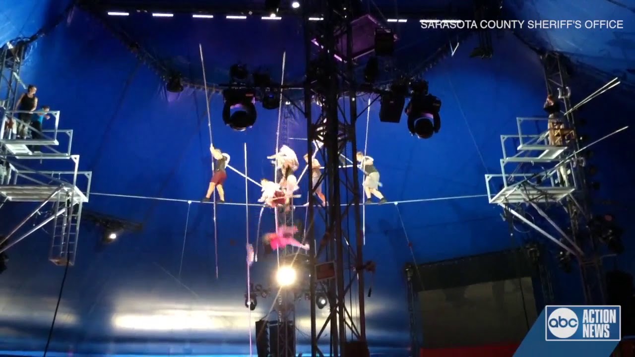 Video shows Wallenda performers fall in rehearsal - YouTube