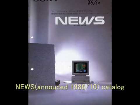 Sony NEWS NWS-830 from 1987+ v130602 - YouTube