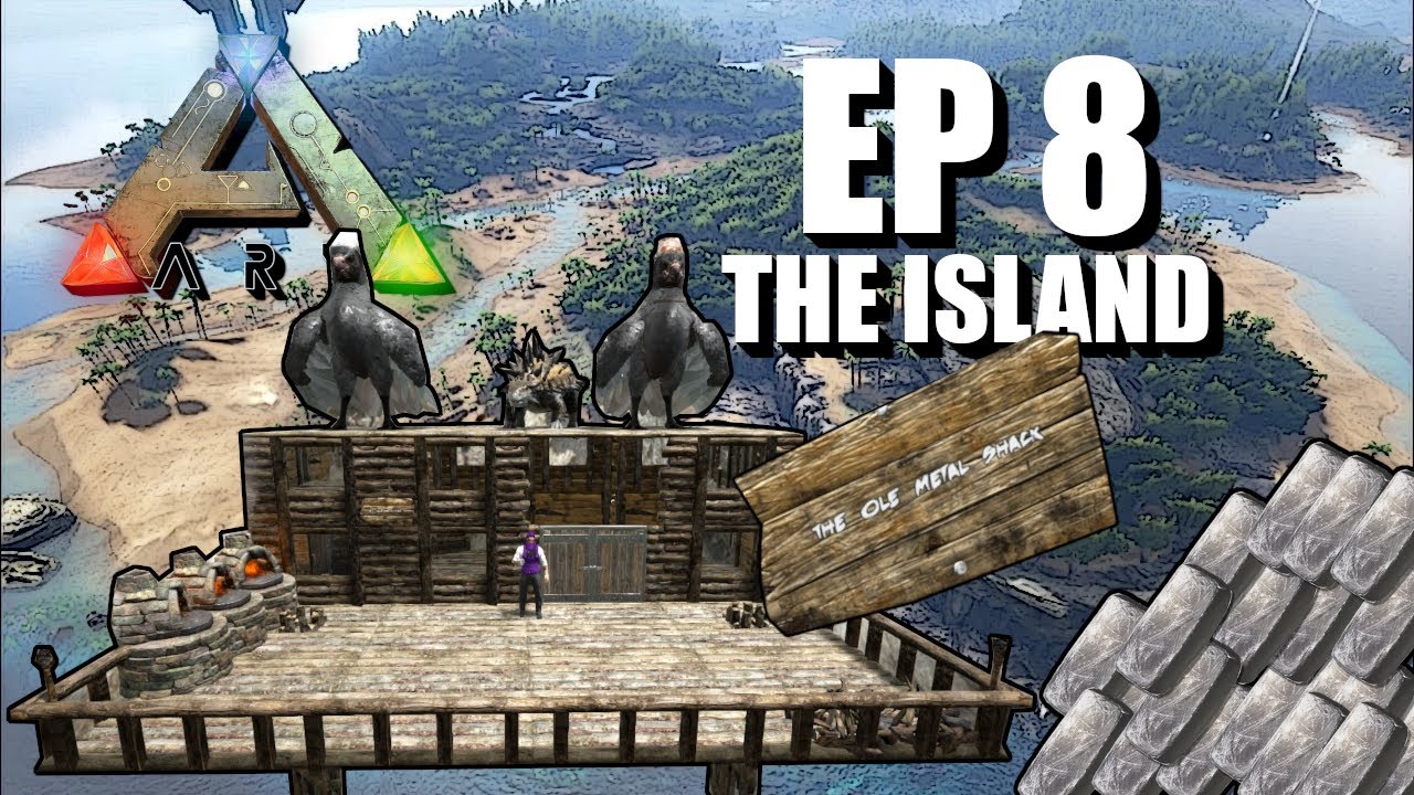 TAMING A METAL MONSTER & SETTING UP A MINING OUTPOST! | Ark Survival ...