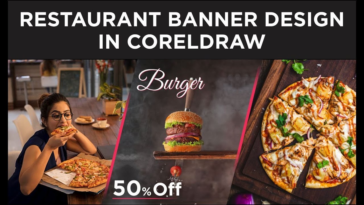 MAKE BANNER DESING IN CORELDRAW - YouTube