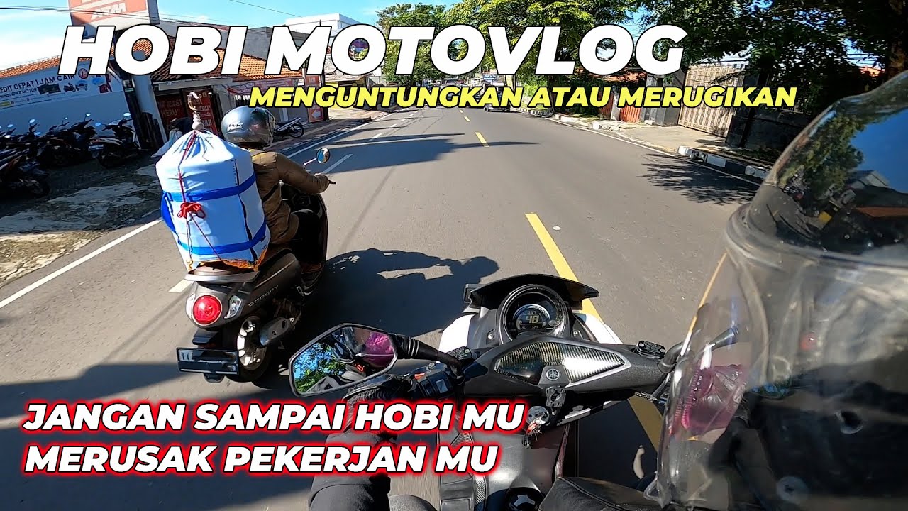 Vlog Motor | Motovlog Menguntungkan atau Merugikan | Kamera Motor - YouTube