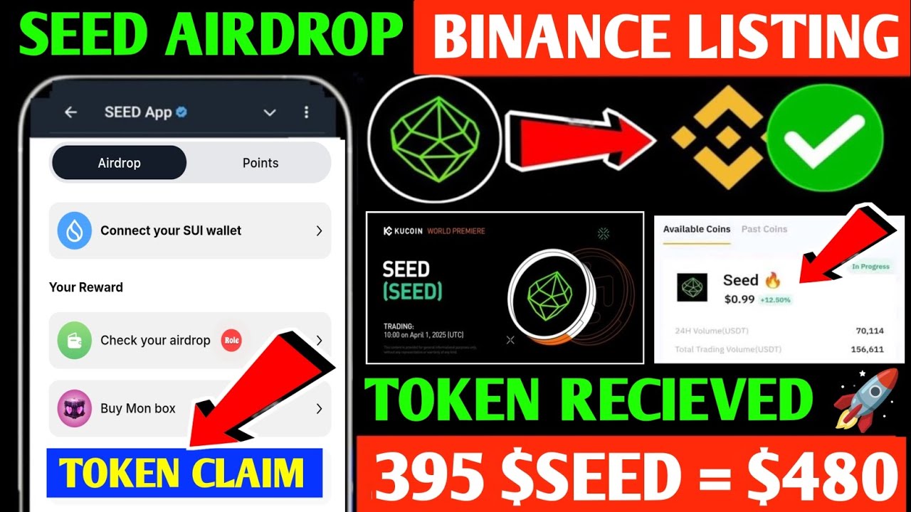 Claim $SEED Tokens in Exchange | Seed Airdrop New Update | Seed Price ...