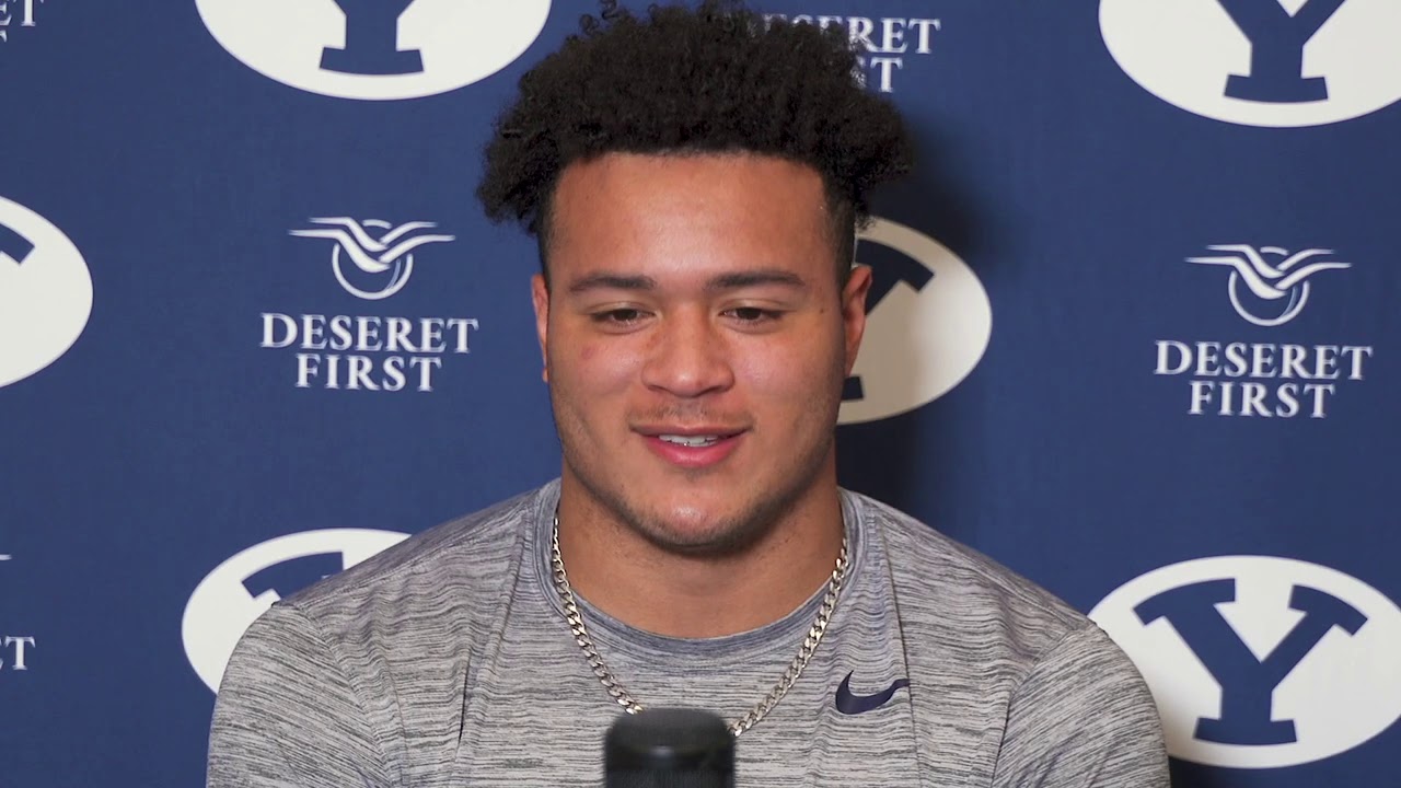 BYU Football | UTSA | Monday Press Briefing | Tyler Allgeier | October ...