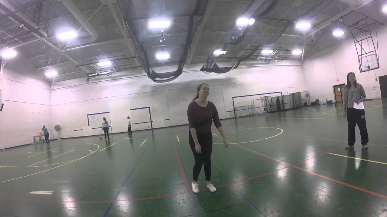 Mcdaniel College Motor Development Class Throwing - YouTube