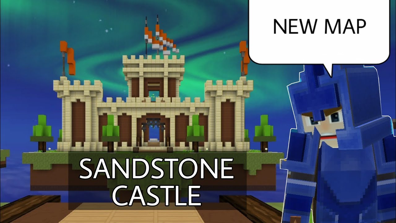 Playing On The New "SANDSTONE CASTLE" Map In BedWars! (Blockman Go ...