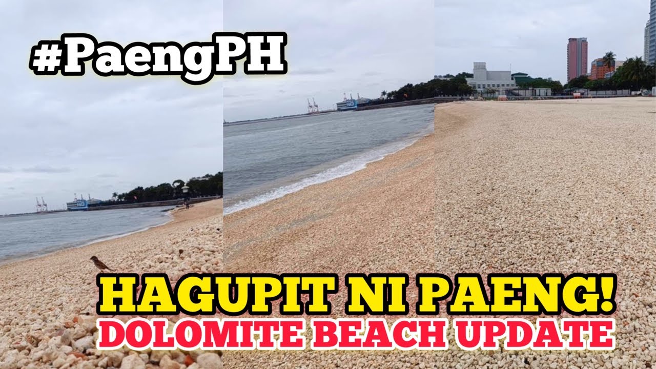 HAGUPIT NI BAGYONG PAENG! DOLOMITE BEACH UPDATE October 29, 2022 - YouTube