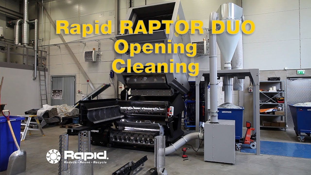 Rapid RAPTOR Opening and cleaning - YouTube