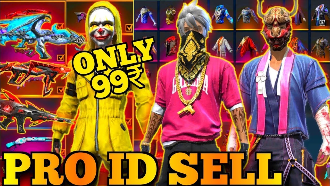Free fire id sell || 100rs only || Ff id sell || 99rs || Old account ...
