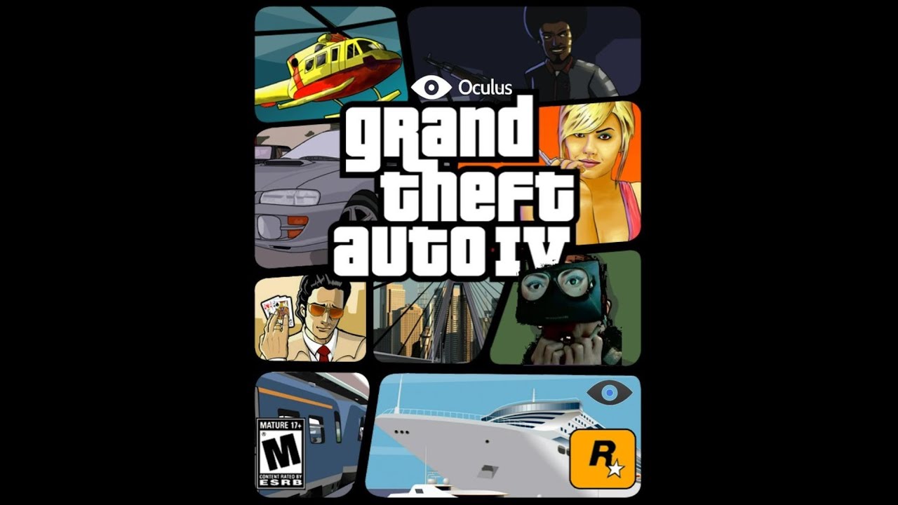 GTA IV 3D Virtual Reality w/ the Oculus Rift - YouTube