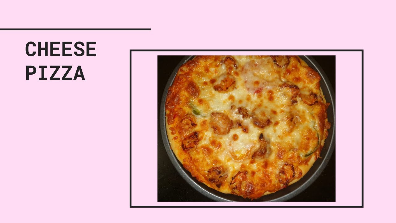 How to make cheese pizza tutorial - YouTube