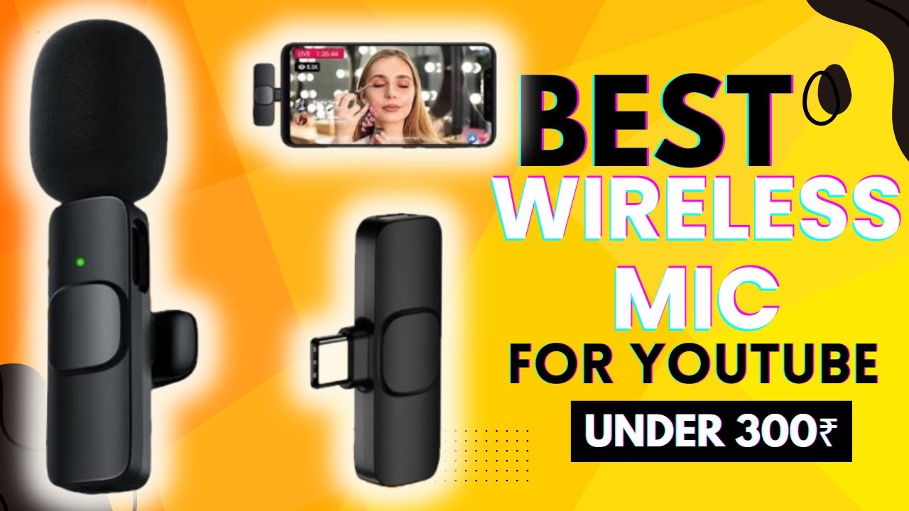 Best Wireless Mic for Youtube under 300 Rs | Cheap Wireless Mic for ...