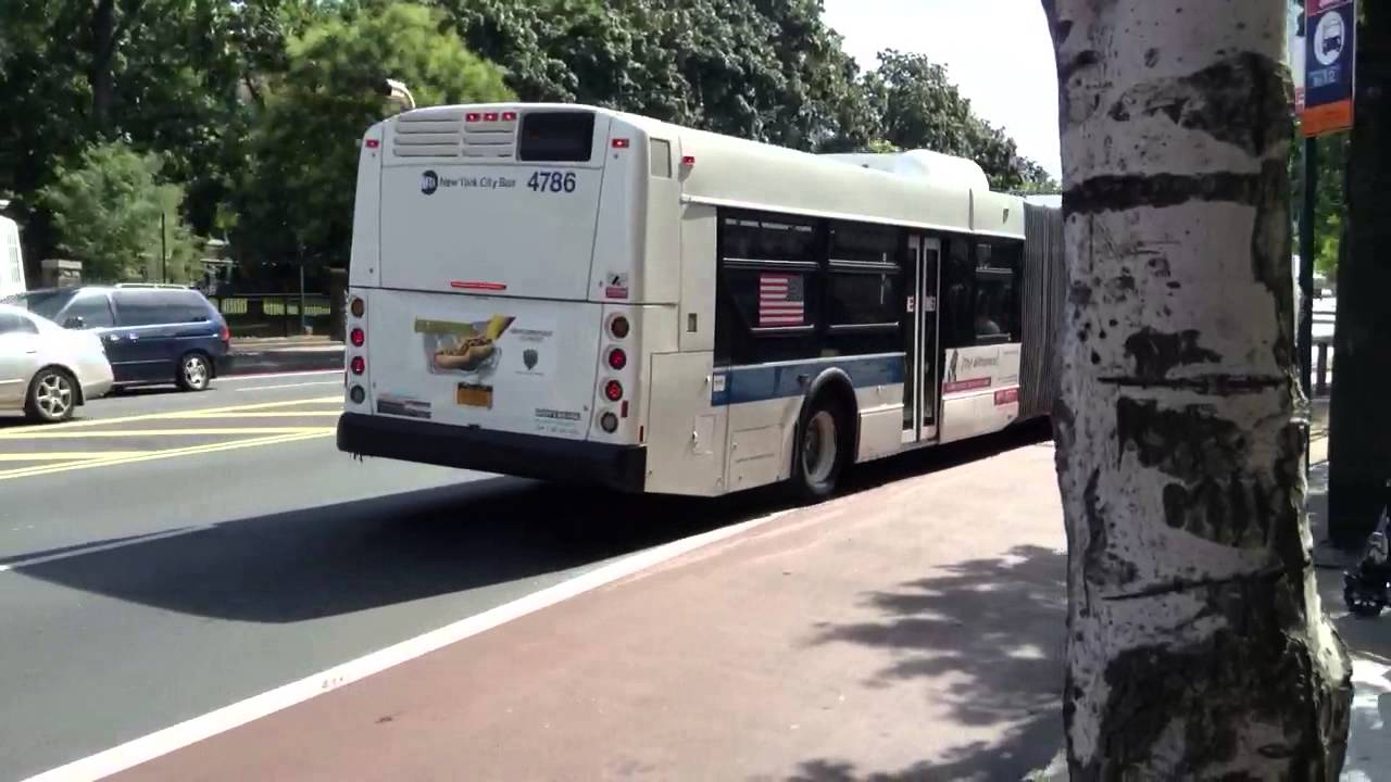 New York City Transit Bus: 4786 New Flyer XD60 on Bx12 - YouTube