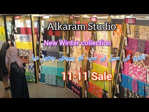Alkaram Studio New winter collection || Alkaram Studio 11-11 Sale ...