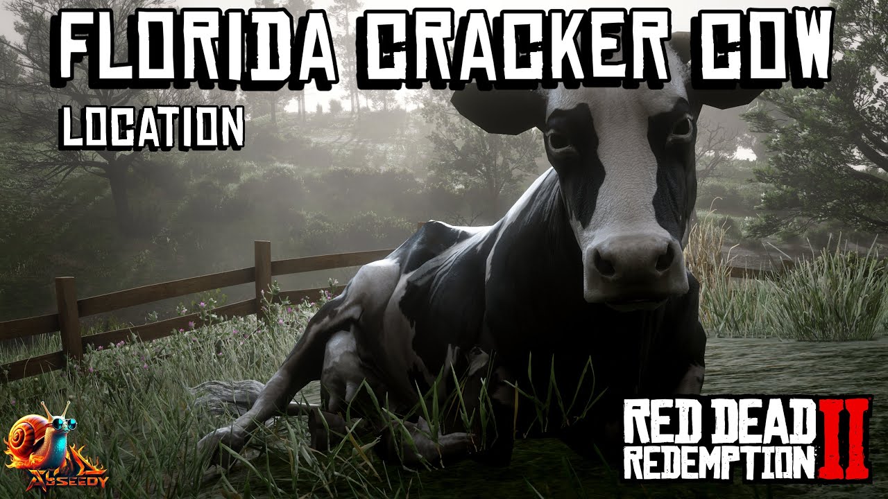 Florida Cracker Cow Location - Red Dead Redemption 2 - YouTube