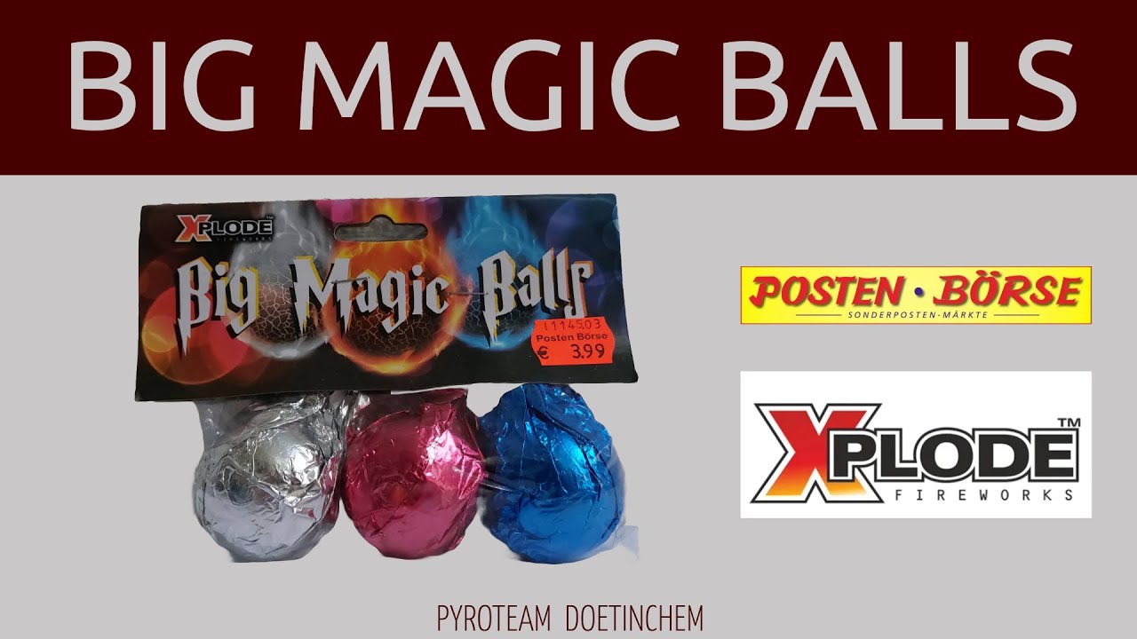 Big Magic Balls | Xplode - YouTube