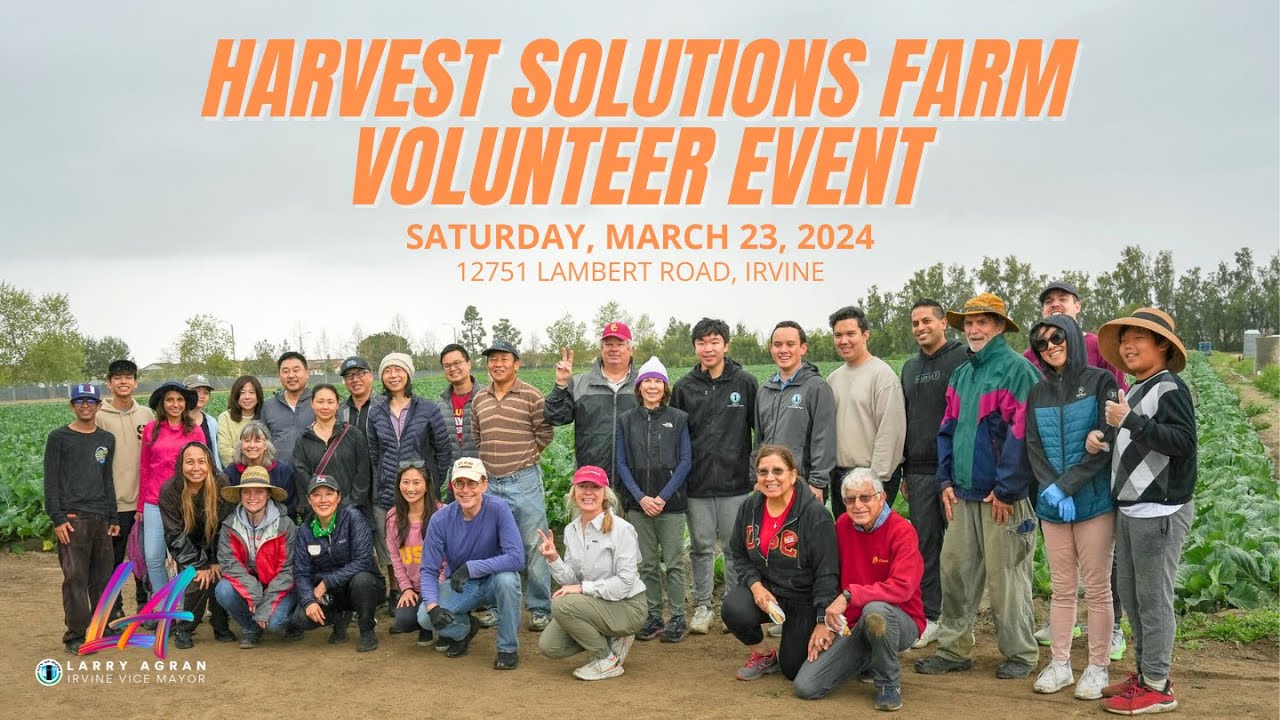 Harvest Solutions Farm Volunteer Event - YouTube