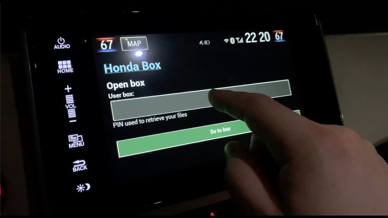 HondaBox.net demo - YouTube