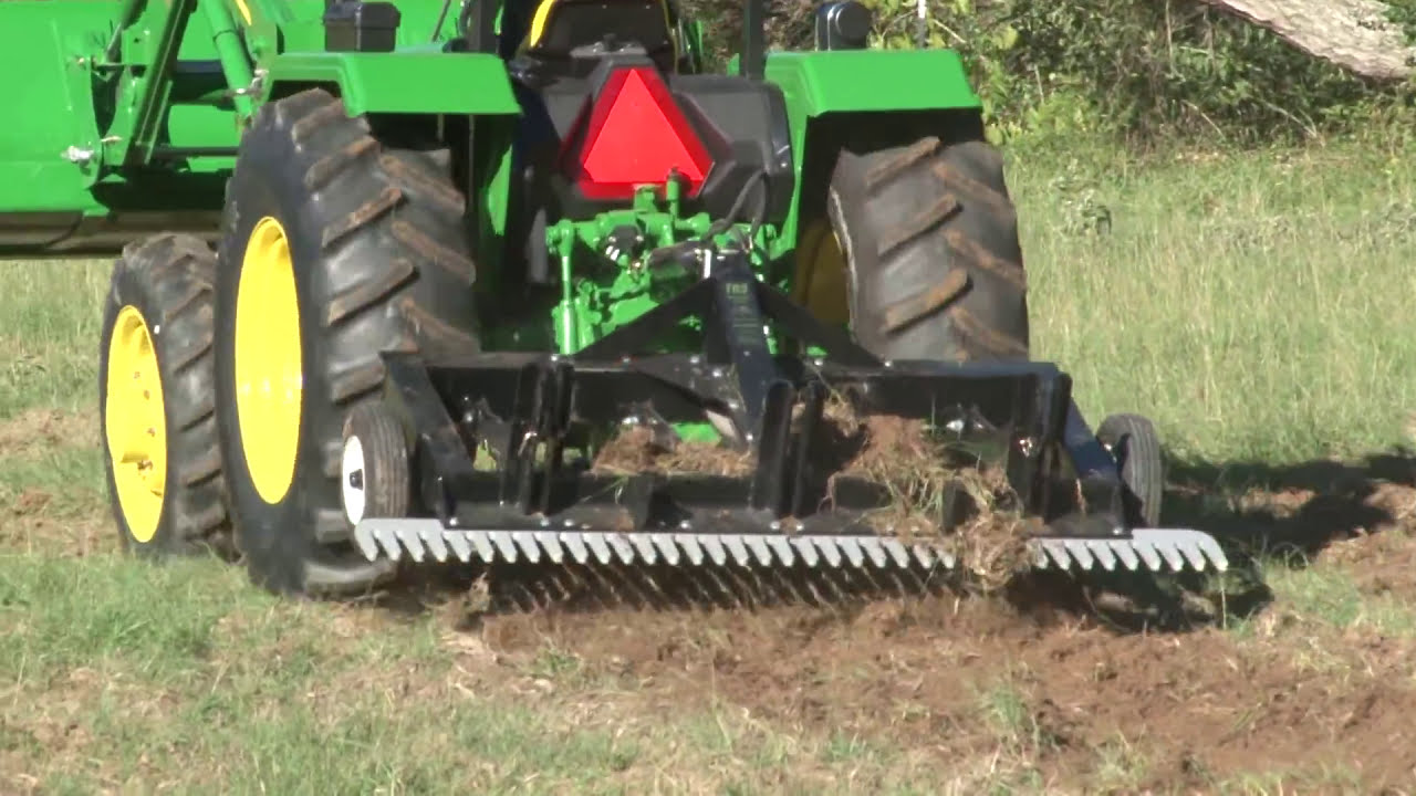 Repairing Feral Hog Damage - TR3 Rake - YouTube