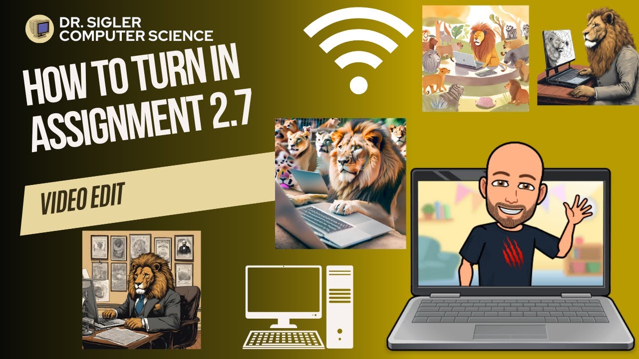 How to Turn In Assignment 2.7 - Video Edit - YouTube