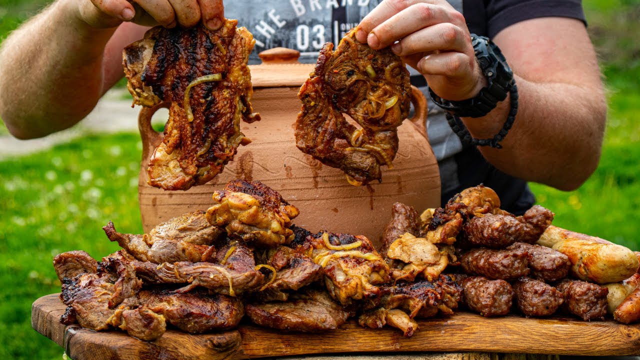 Grill Kingdom - Mix of BBQ Meat | Outdoor Cooking - YouTube