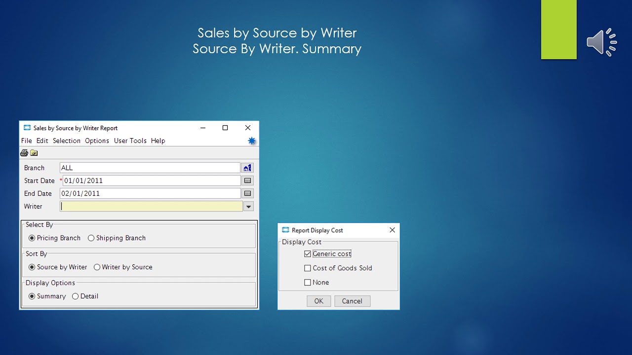 EOM SALES BY SOURCE BY WRITER - YouTube