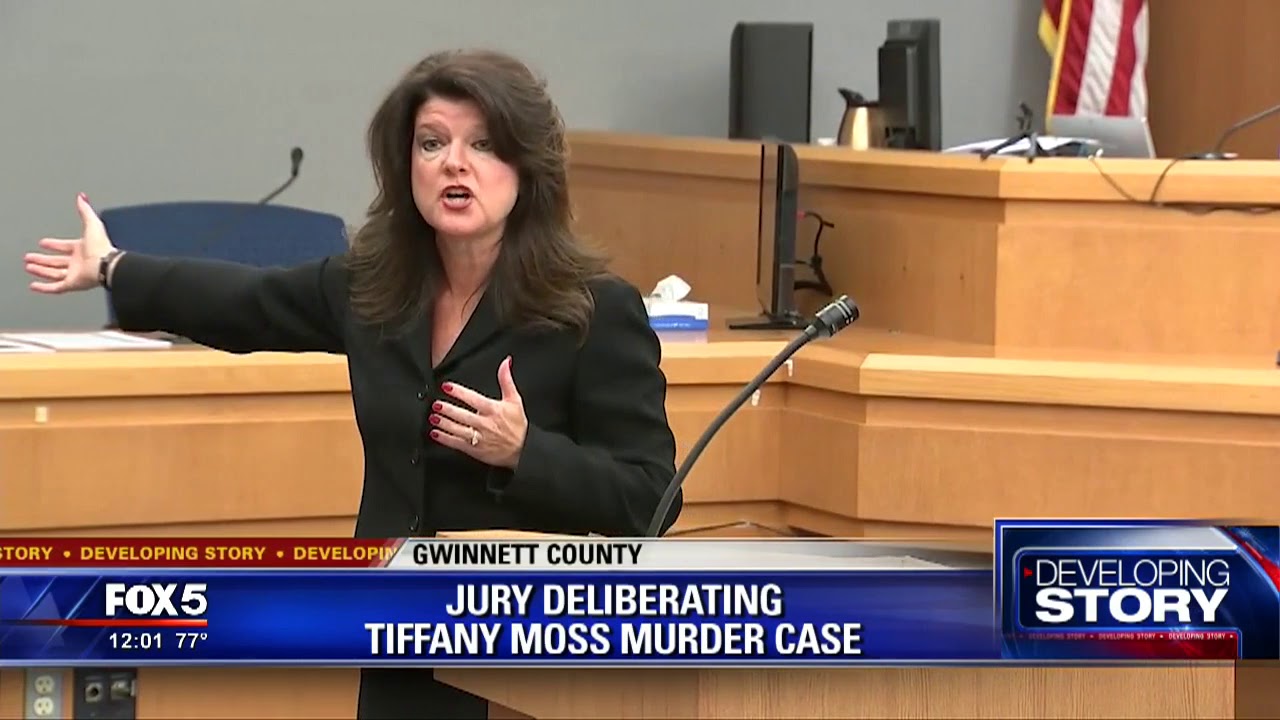 Jury deliberating in Tiffany Moss murder trial - YouTube