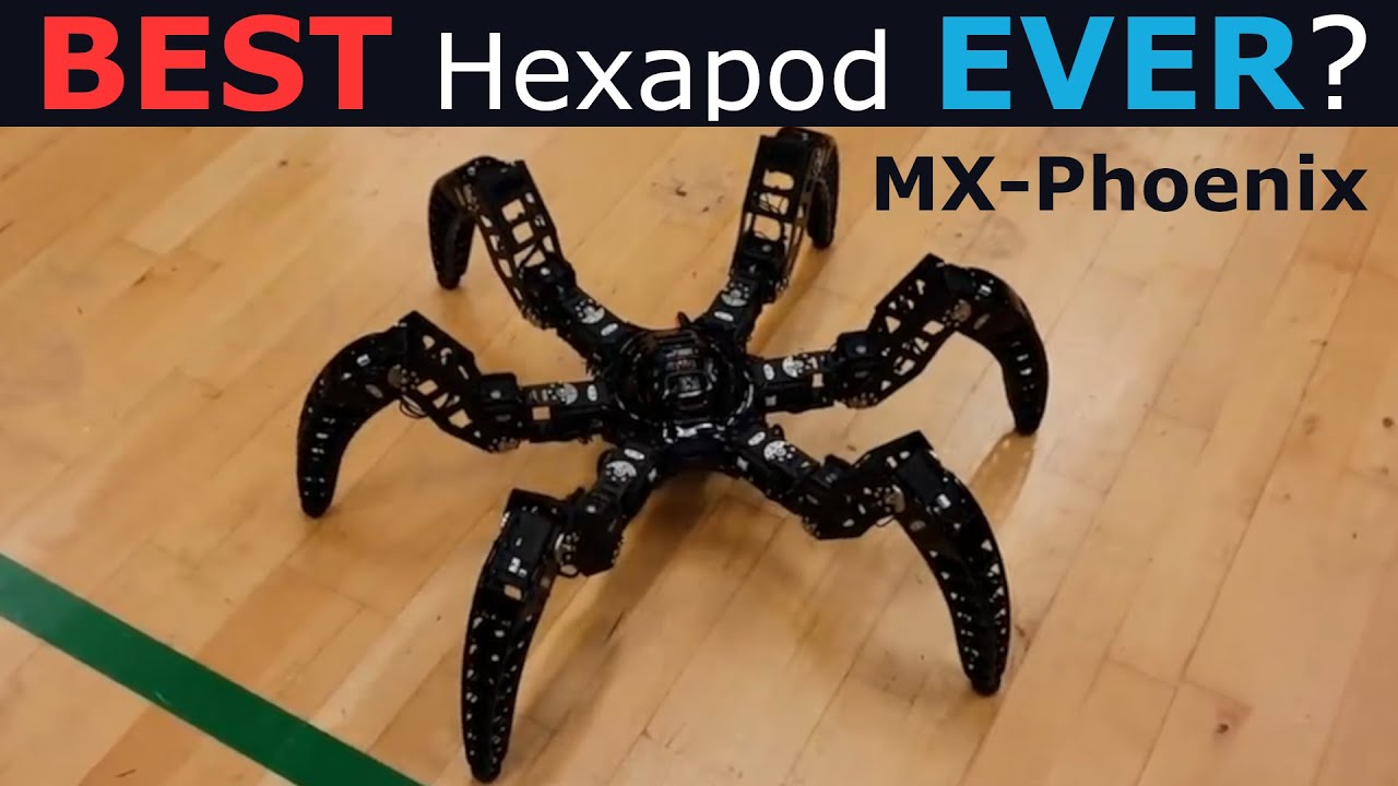 The BEST Hexapod in the WORLD? MX-Phoenix! - YouTube