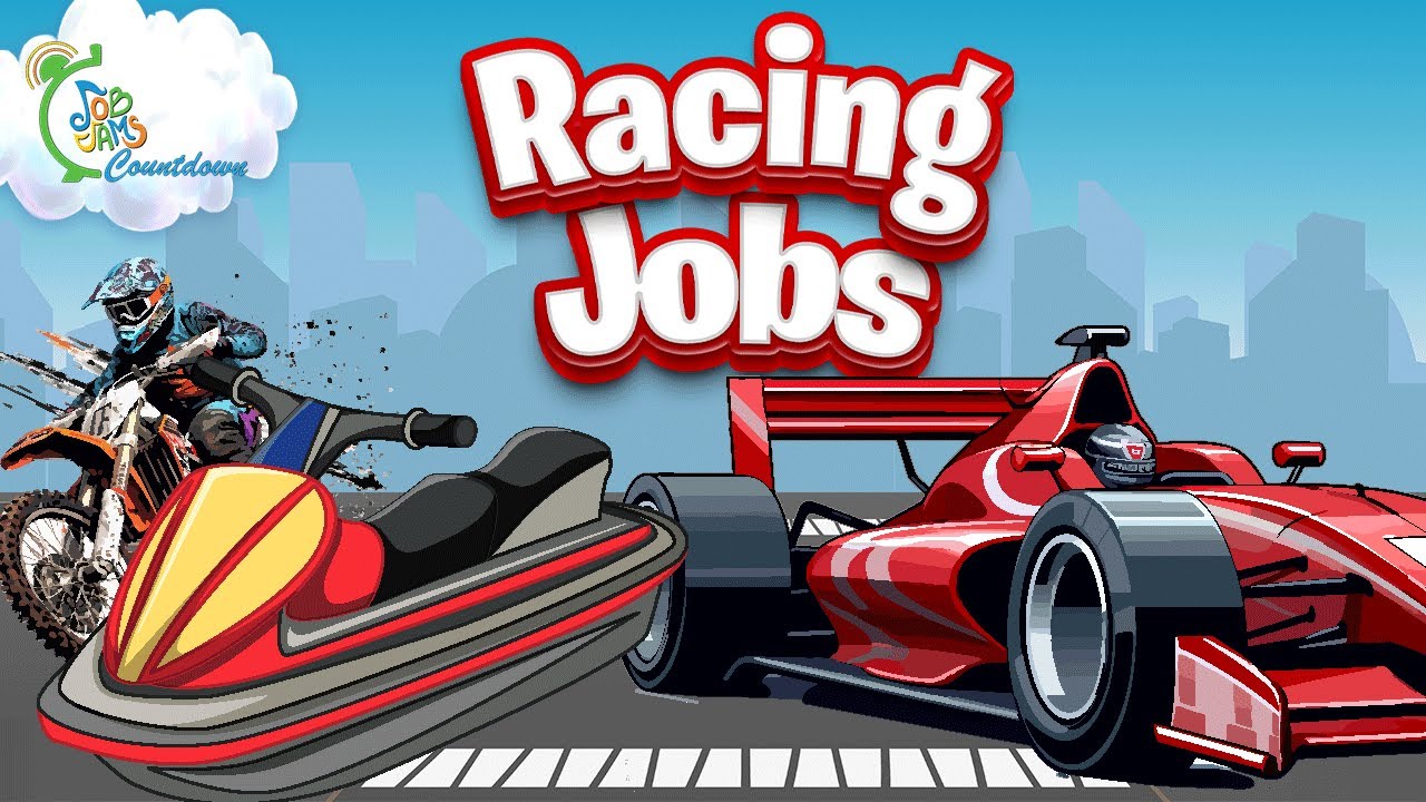 Top 10 Favorite Racing Jobs | Job Jams Countdown | Racing Cars, Horses ...