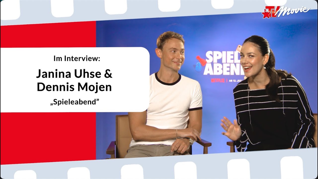 Nackte Tatsachen: Janina Uhse & Dennis Mojen im Interview über ihren Film „Spieleabend“ - YouTube