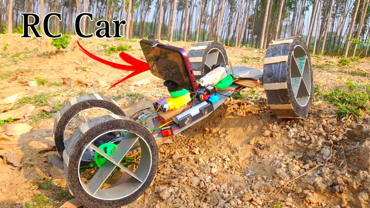 RC Car || How To Make A Remote Control Car || Movable Camera || The ...