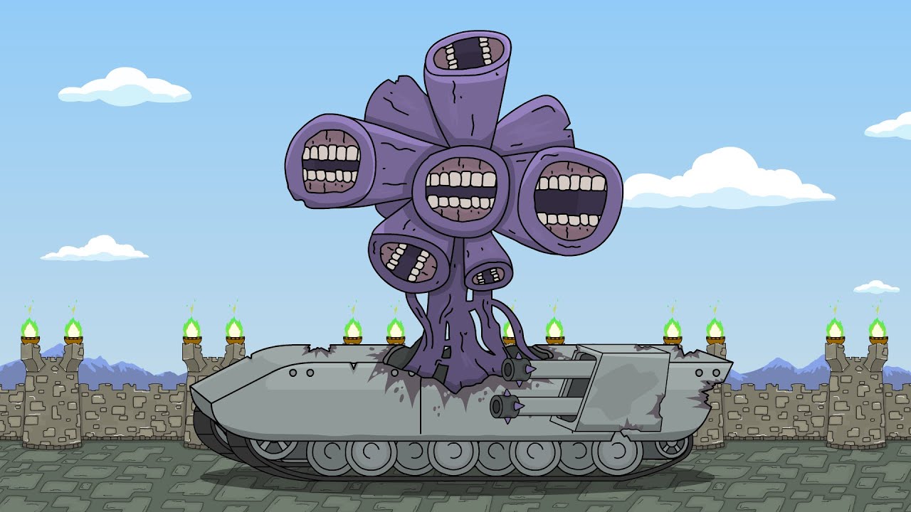Siren Head Mutant in tank battles - Animation Tanks - YouTube