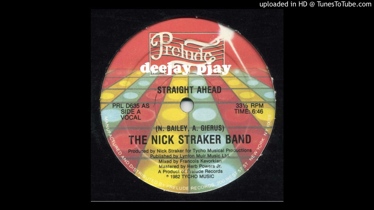 The Nick Straker Band - Straight Ahead - YouTube