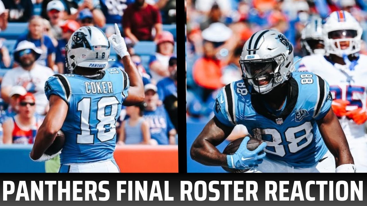BIG Changes Are Coming To the Panthers | 53 Man Roster Breakdown - YouTube