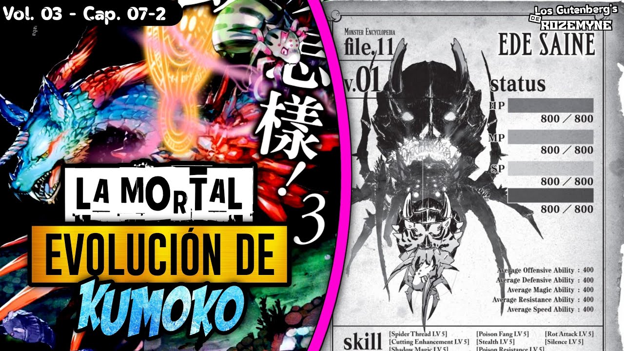 Ede Saine la Nueva Evolución de Kumoko / Vol. 03 - Cap. 07-2 / Kumo ...