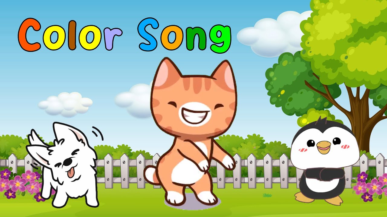 Animal Colors Song | Kids Songs | Kidzstation - YouTube
