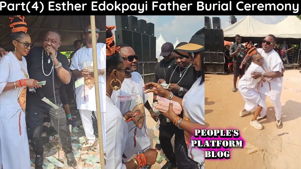 PART(4) Esther Edokpayi Buries Her Father - YouTube