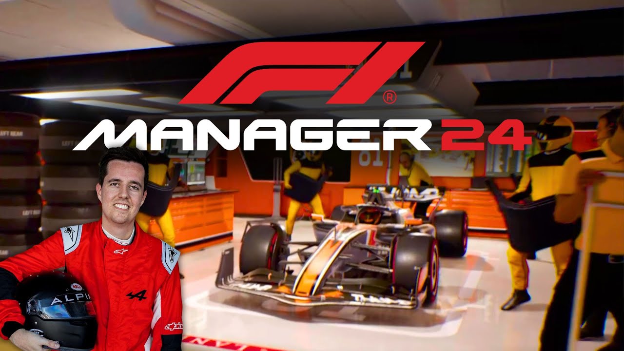 F1 Manager 24 Create A Team LIVE - Scuderia THOMB Career mode - YouTube